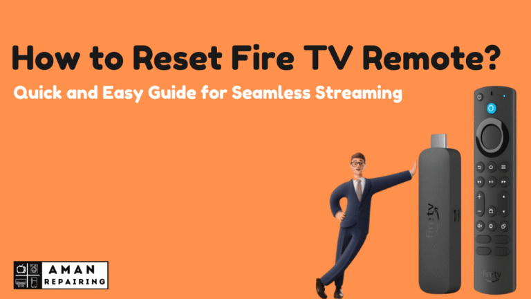 Quick and Easy Guide: How to Reset Fire TV Remote