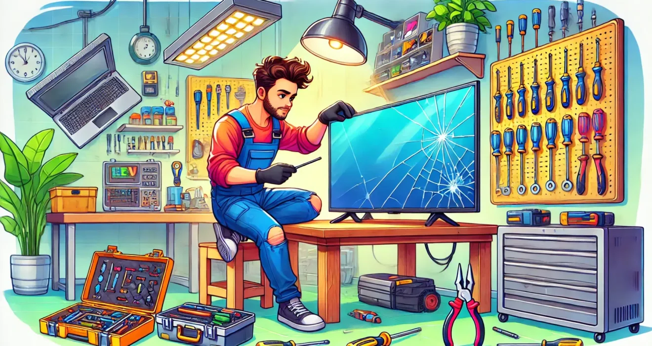 TV Display Repair Cost: Expert LED TV Screen Fix Near You - Aman Repairing