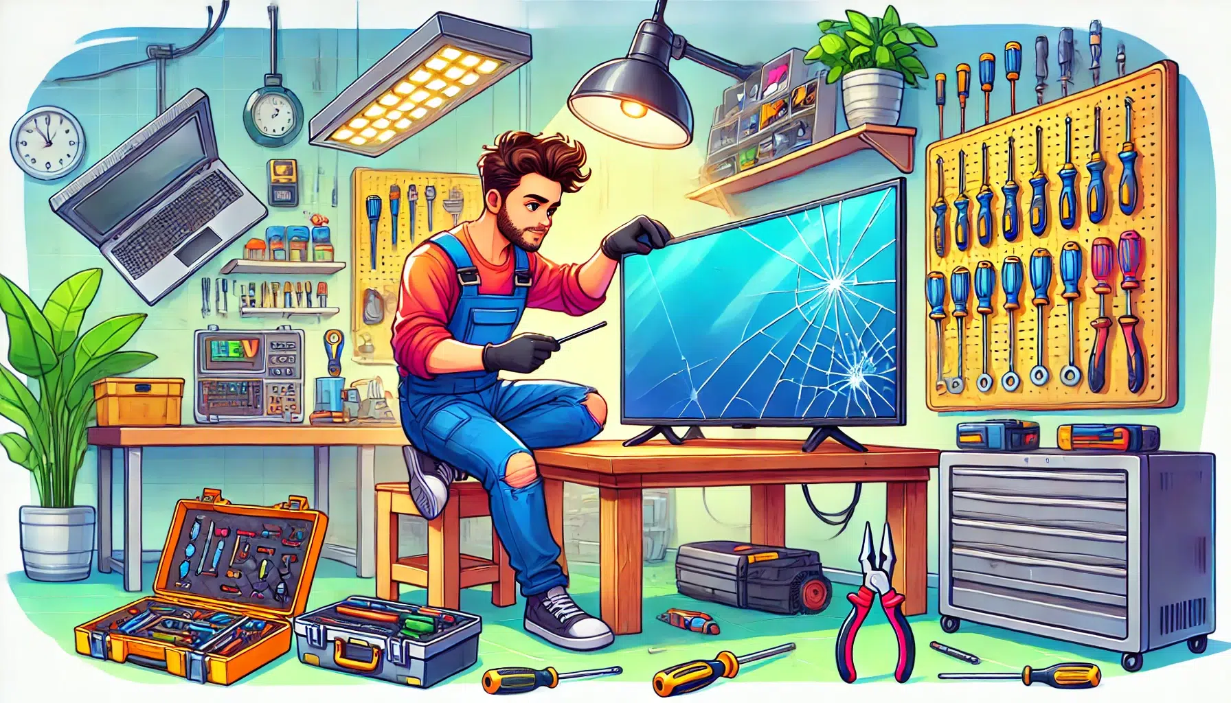 TV Display Repair Cost: Expert LED TV Screen Fix Near You - Aman Repairing